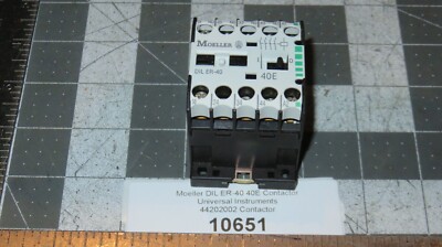 Moeller DIL ER-40 40E Contactor - Universal Instruments 44202002 ...