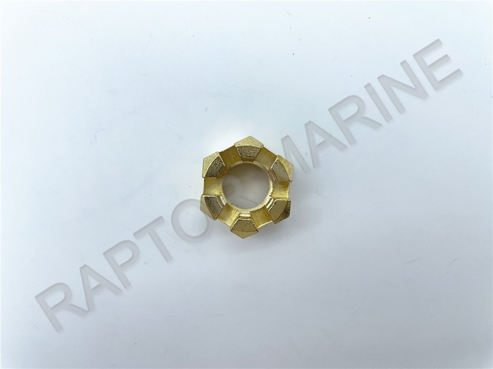 Castle nut for YAMAHA 2 stroke 20/25/30HP, 4 stroke 20/25HP outboard ...