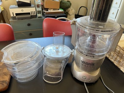 Magic Bullet Veggie Bullet VB-101 Spiralizer Shredder and Slicer Food ...