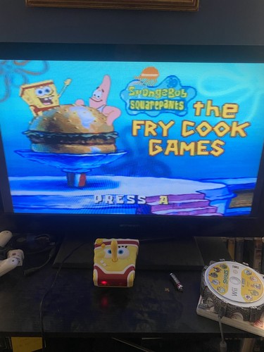 Jakks Pacific SpongeBob SquarePants 2003 TV Game Joystick Plug N Play ...