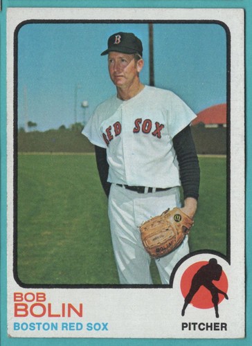 1973 Topps Bob Bolin Boston Red Sox #541 | eBay