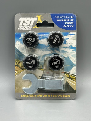TST Truck System Technologies TST-507-RV-S4 Tire Pressure Sensor 4 Pack ...