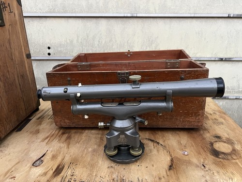 VINTAGE BRUNSON Surveyor Transit Level Surveying Equipment SCOPE W ...