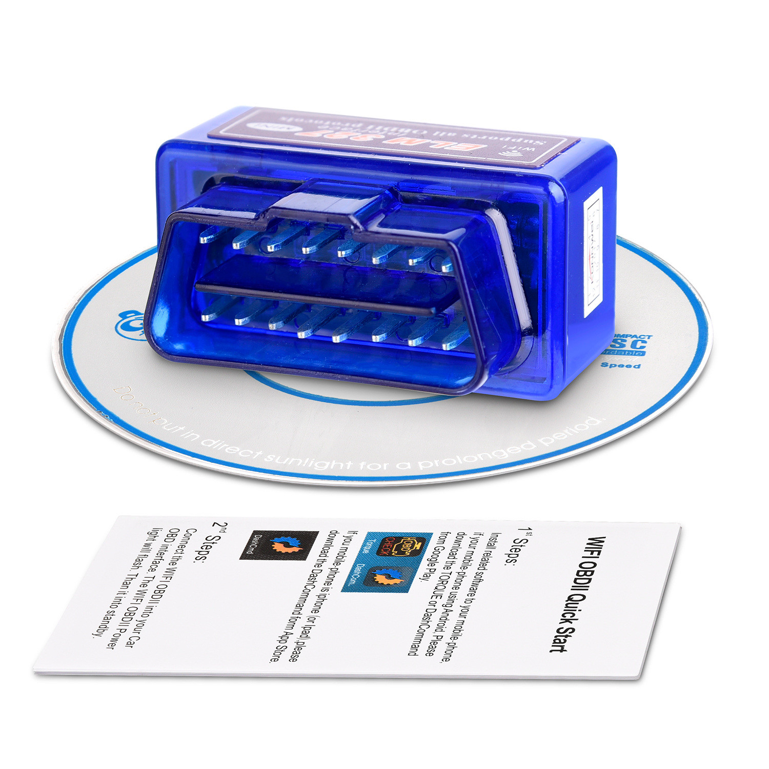 Mini WiFi OBD2 Car Code Reader Diagnostics Scanner For iPhone Android ...