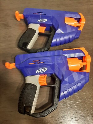 Set of Two Nerf Scout MKII Blue N-Strike Elite Dart Gun Blaster Toy | eBay