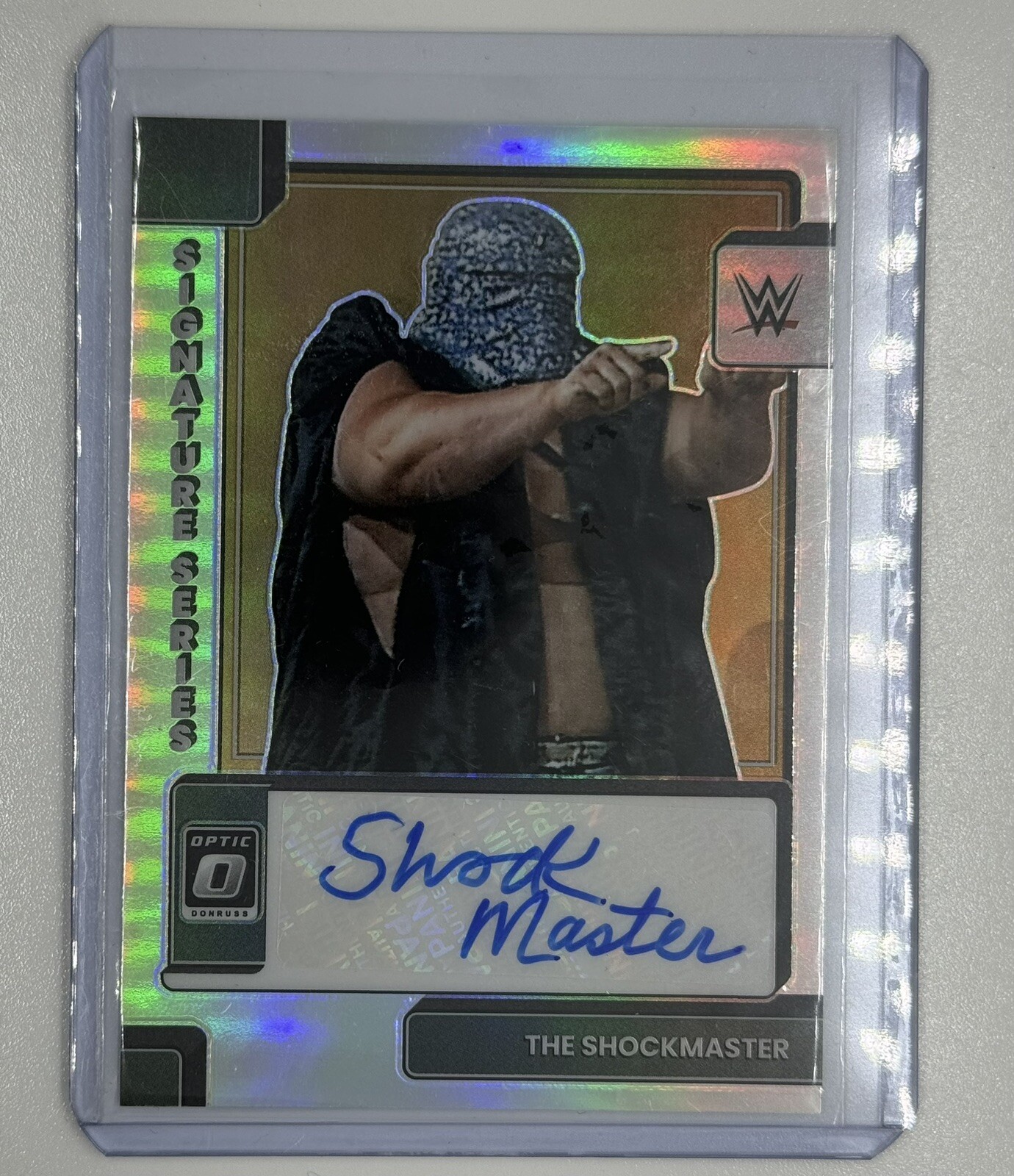 WWE CHRONICLES 2023 Optic Signature Series The Shockmaster Autograph | eBay