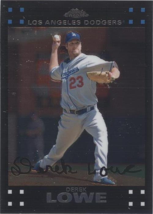 2007 Topps Chrome - Derek Lowe #229 for sale online | eBay