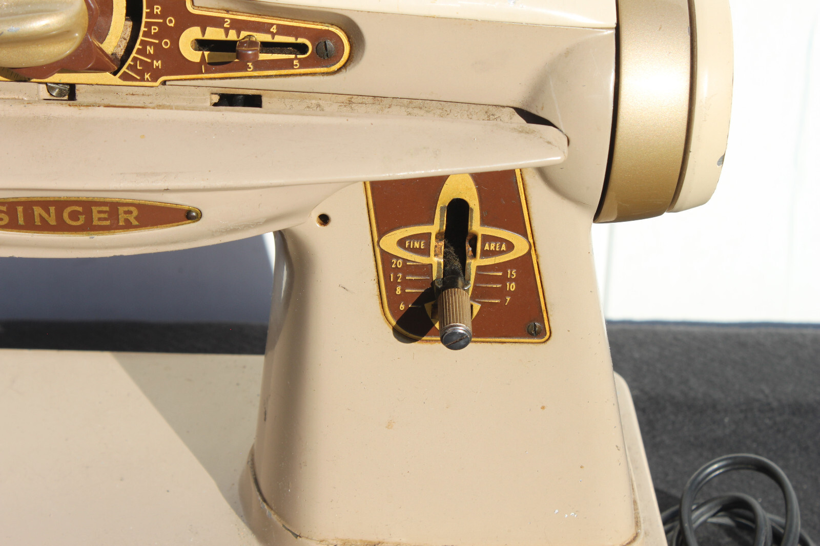 Singer Sewing Machine Model 500J Rocketeer *READ* | eBay