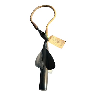 Vintage Brass Taffrail Log Rotator With Fish And Line Marked T. W ...