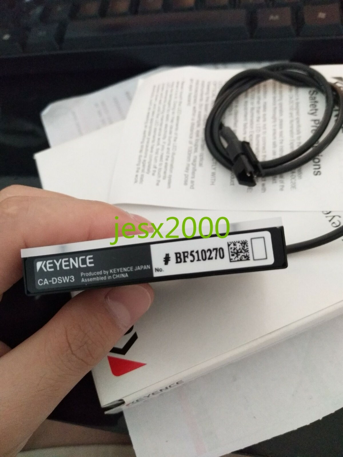 1PC Keyence White backlight source CA-DSW3 | eBay