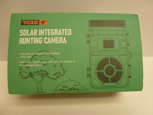 Solar Integrated Hunting Camera TC15 New In Box | eBay