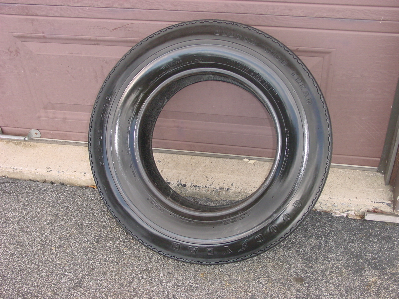 NOS 1967 68 69 Corvette F70-15 Goodyear Custom Wide Tread Redline Tire Brand New | eBay