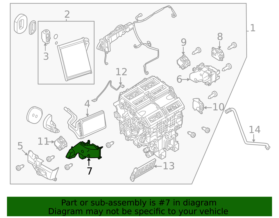 Genuine Nissan Floor Duct 27125-6RF0A | eBay
