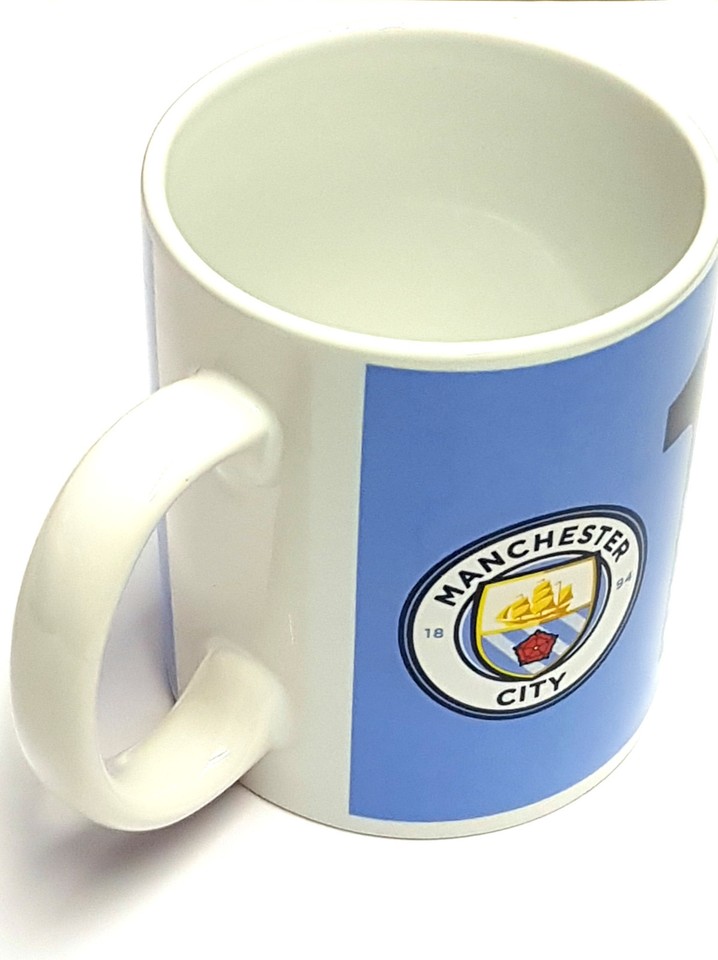 Manchester City Ceramic Mug Cup Est 1894 Official Football Gifts | eBay