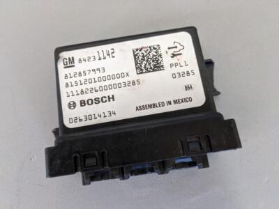 2017-2019 Chevrolet Silverado 1500 Chassis ECM Park Assist Module ...