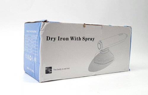 Mini Dry Iron with Spray and Anti-Drip Design Perfect for Travel, Home ...