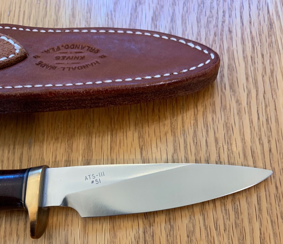 RANDALL STAG ANDY THORNAL SPEC 4" KNIFE W/ SHEATH NEVER USED D31 | eBay