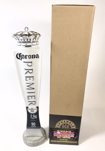 Corona Premier Cerveza Crown Topper Beer Tap Handle 12.5” Tall Brand ...