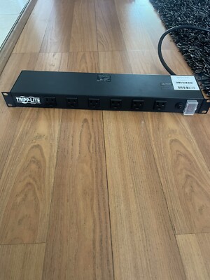 TRIPP LITE RS-1215 12 OUTLET RACKMOUNT POWER STRIP 37332011534| eBay