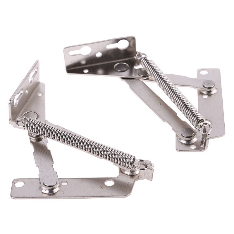 2pcs/set 80 Degree Sprung Hinges Cabinet Door Lift Up Stay Flap Top ...