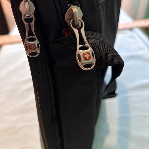 Swiss Army Laptop Computer Case Shoulder Bag Carry On Briefcase Black ...