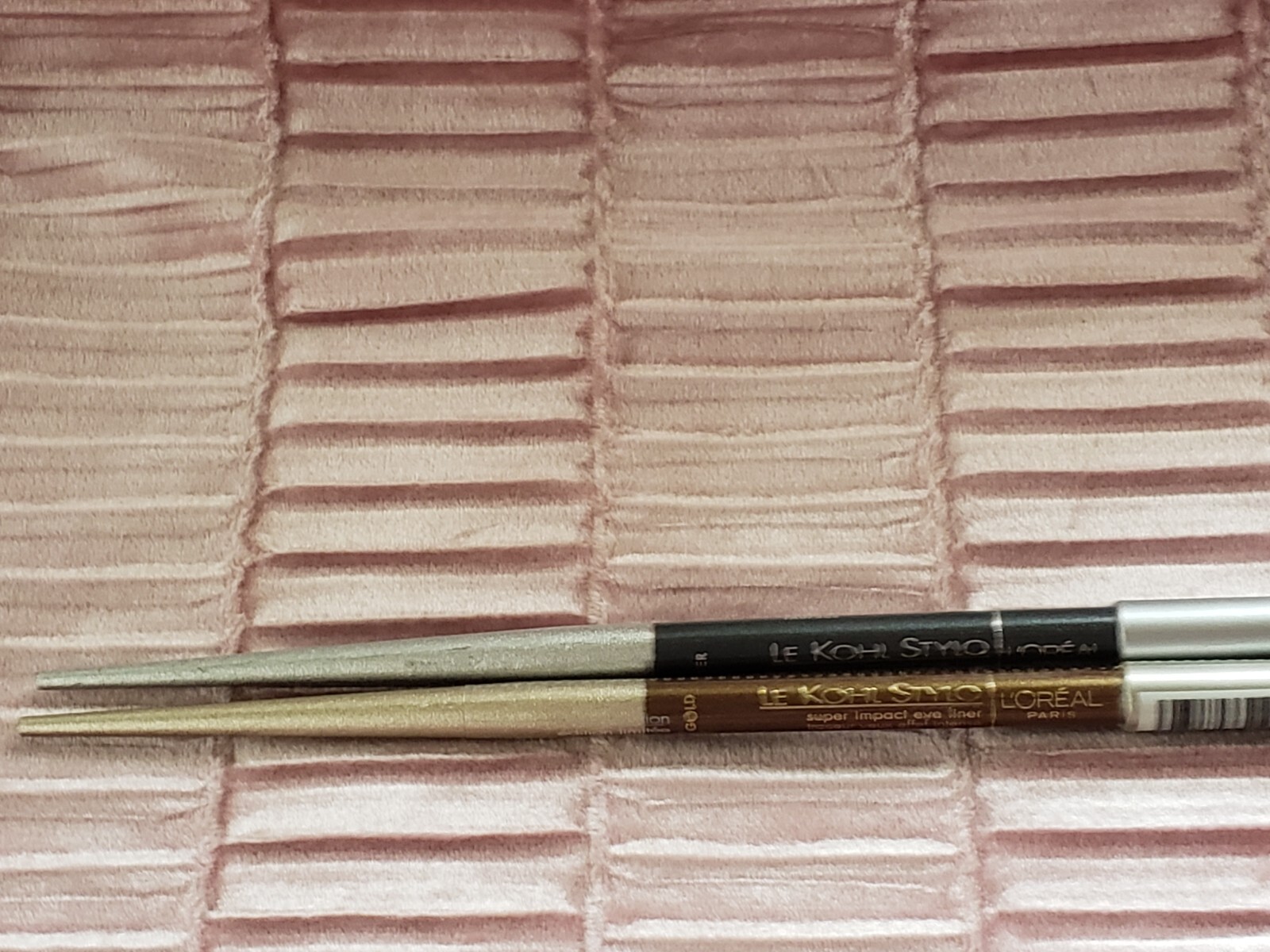 Loreal Super Impact Eyeliner Silver & Gold Limited Le Khol Stylo Sealed ...