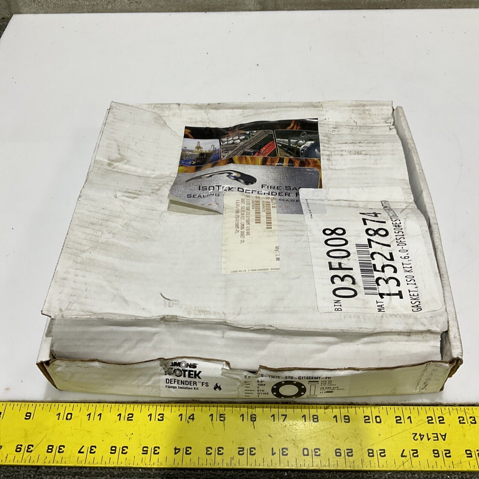 LAMONS 6.0DFS-150#E-STD-G11S56KMT-FD DEFENDER FIRE SAFE FLANGE ...