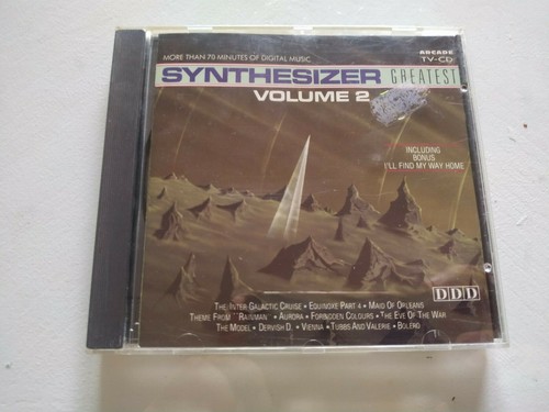 Synthesizer Volume 2 Greatest Arcade 1991 Spain Edition CD | eBay