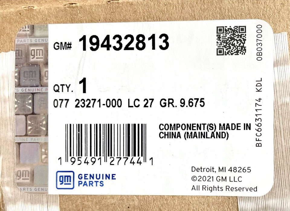 2016-2018 Silverado Sierra Console Lid Charging Module 19432813 Genuine ...