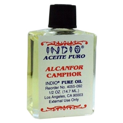 ALCANFOR ACEITE ESPIRTUAL / CAMPHOR OIL SPIRITUAL USE- 1/2 OZ | eBay