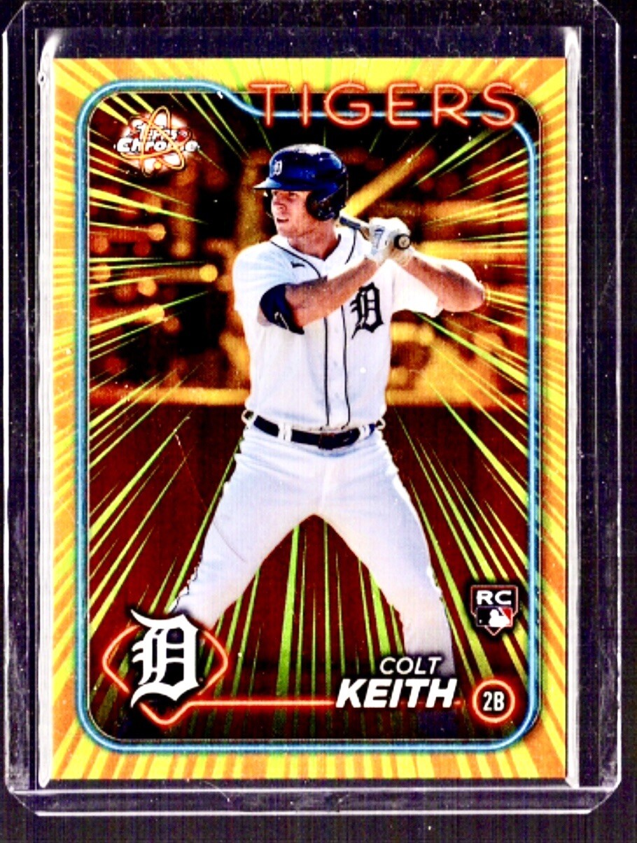 Colt Keith 2024 Topps Chrome #RR-6 Radiating Rookies Price Guide ...