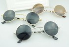 Vintage Small Round Sunglasses Metal Full Rim Outdoor Retro Glasses | eBay