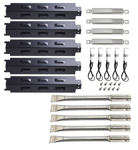 (5-Pack) Repair Kit Parts (14 5/8" Heat Plate) for Charbroil 463230515 ...