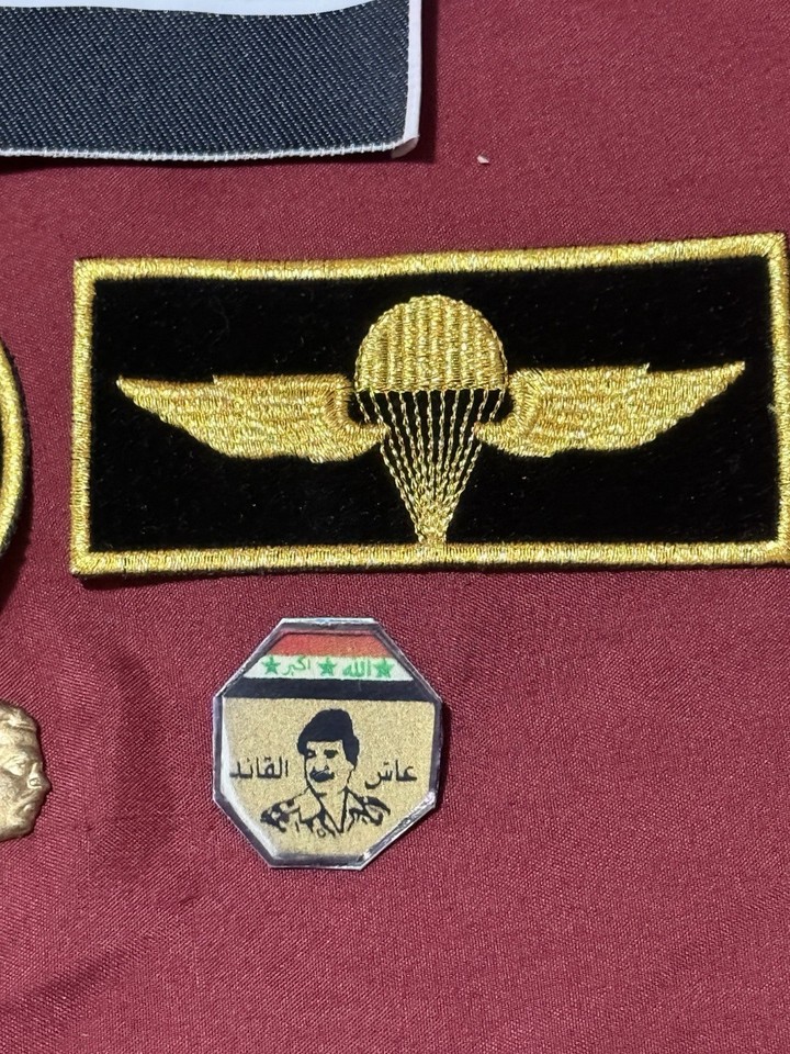 Iraq-Vintage Iraqi Fedayeen Saddam Patches , Pin & Flag. | eBay