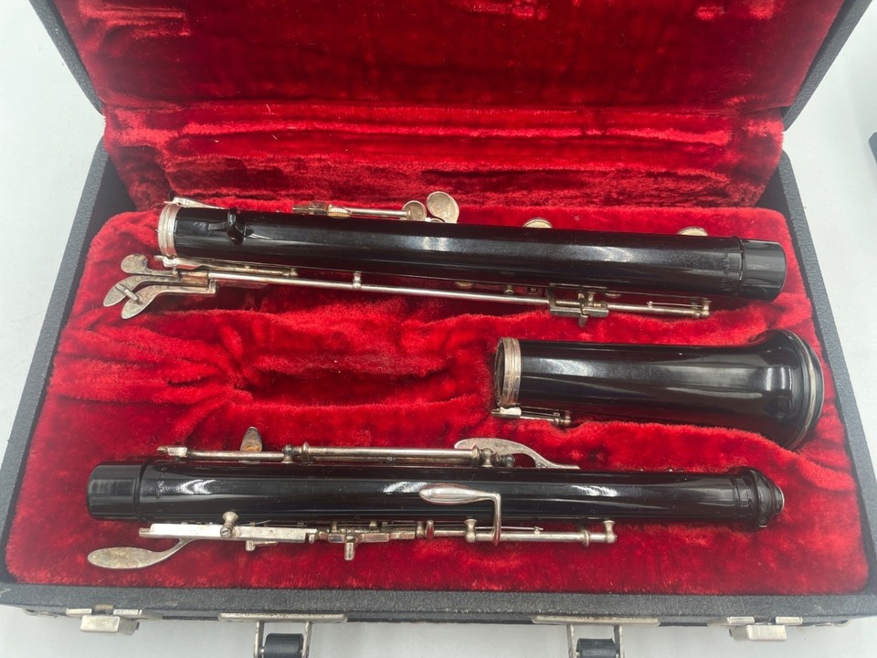 Vintage Vivatone Linton Oboe Original Red Velvet Lined Hard Case ...