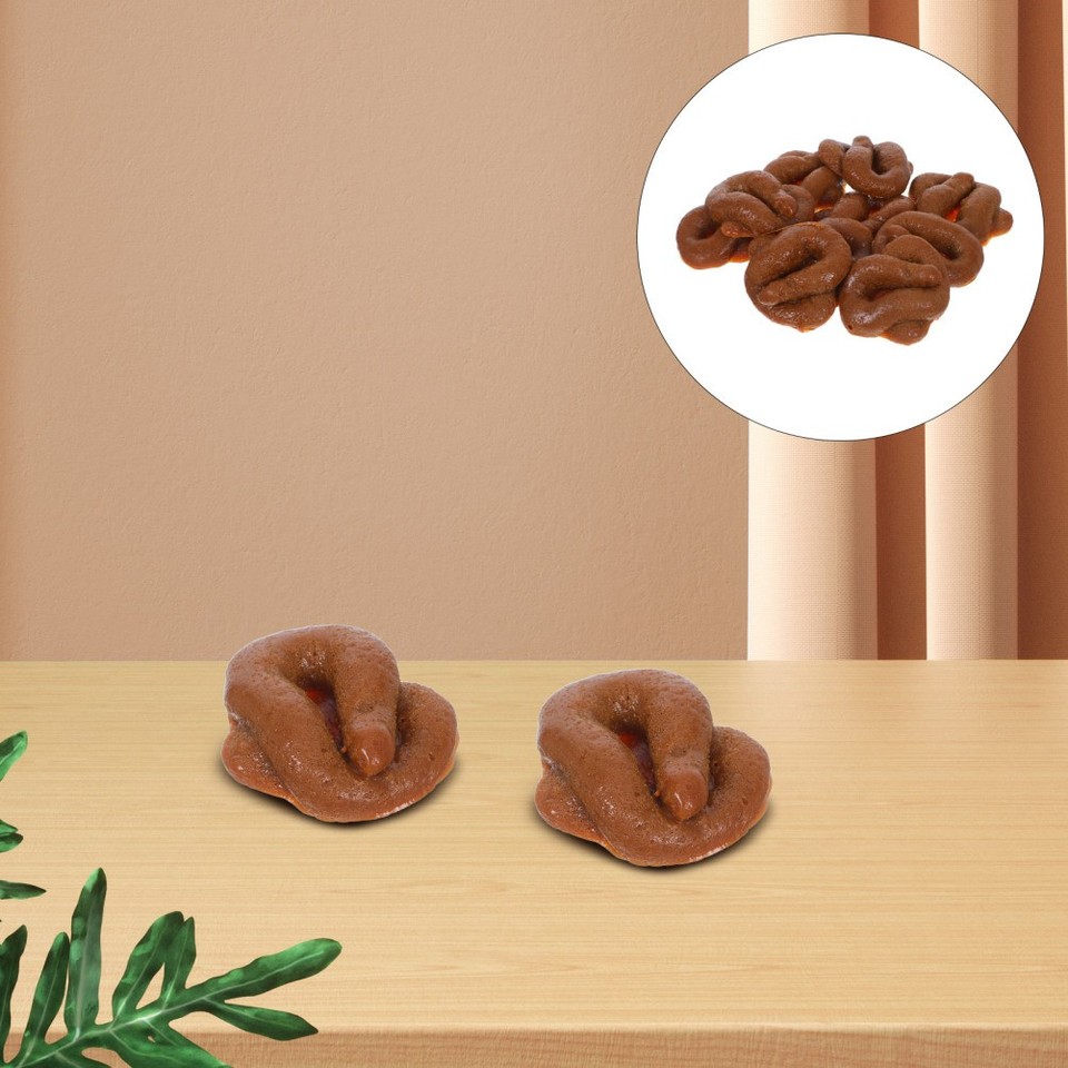 10 Pcs Simulation Poop Squeeze Toy Stress Artificial Shaped Toys | eBay