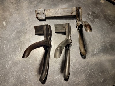 3 Rouse Letterpress Slug Clippers Lot Working | eBay