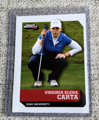 VIRGINIA ELENA CARTA ROOKIE 2016 Sports Illustrated Si for Kids golf ...