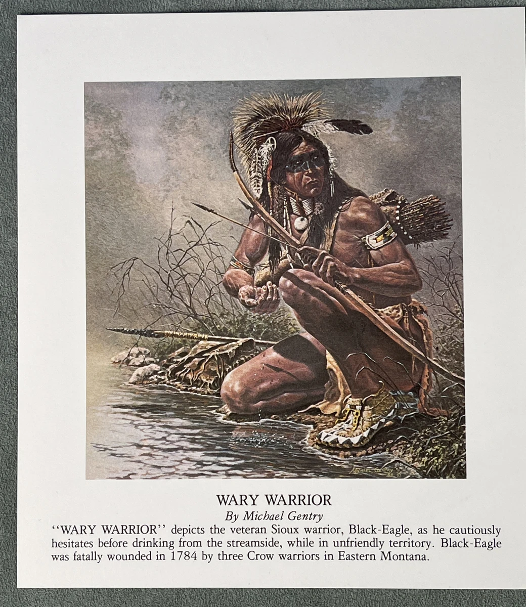 Sioux Warrior Art