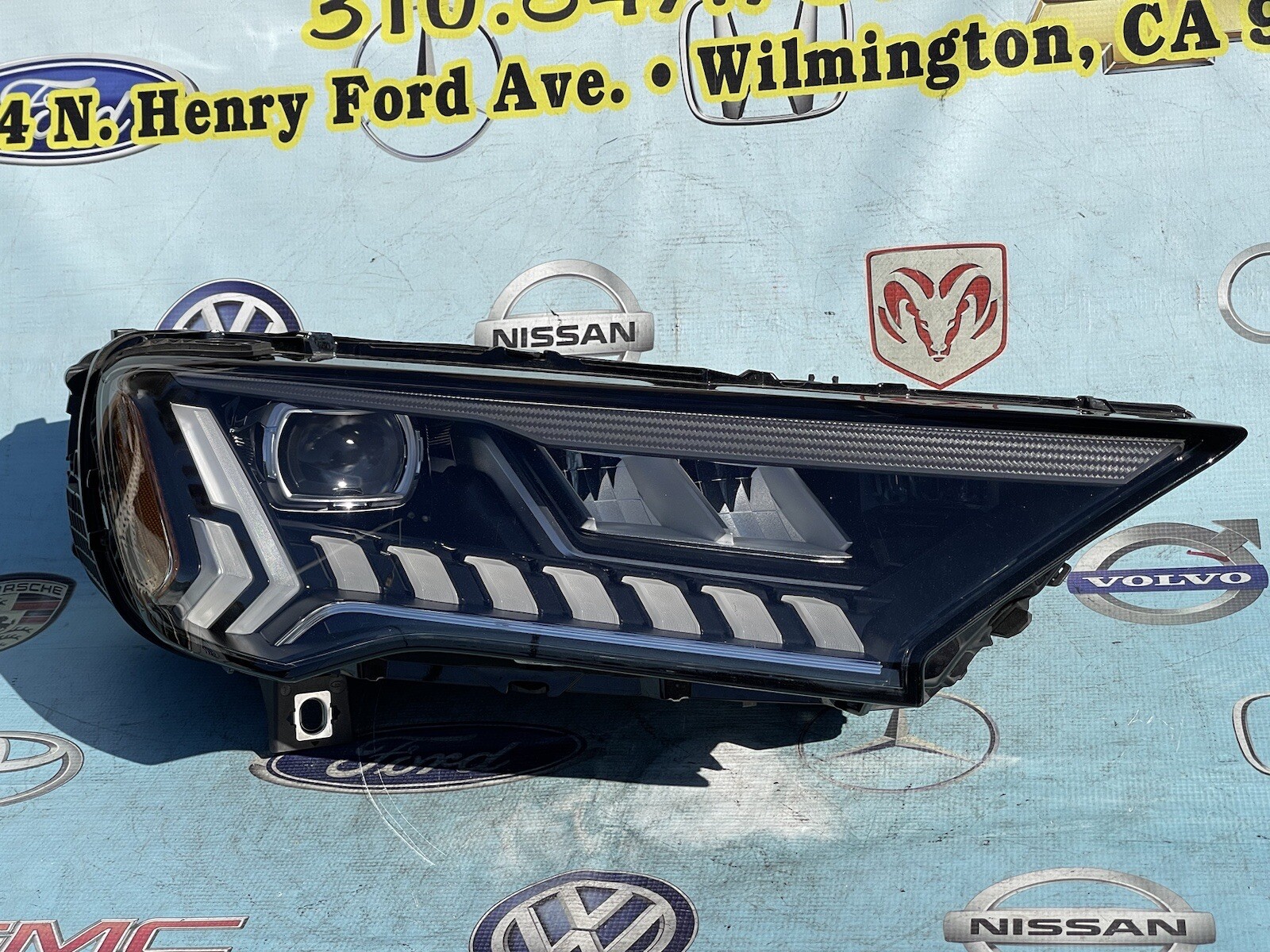 2020 2021 2022 2023 AUDI Q7 SQ7 RH RIGHT MATRIX HEADLIGHT FULL LED W/O ...