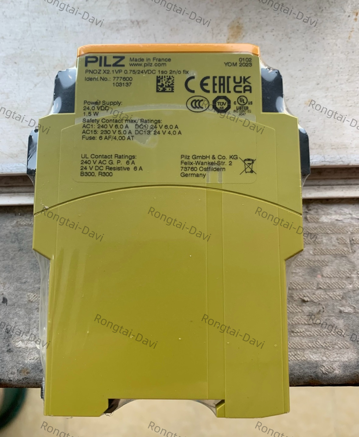 777600 - Pilz PNOZ X2.1VP 0.75/24VDC 1so 2n/o fix - 777600 for sale ...