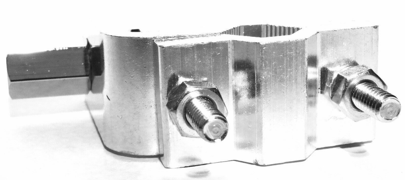 CB Antenna Mirror Mounting Bracket "L" Type Aluminum 3/8" SO-239 GG ...