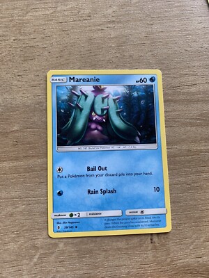 39/145 Mareanie - Guardians Rising - Uncommon Pokemon TCG Card | eBay