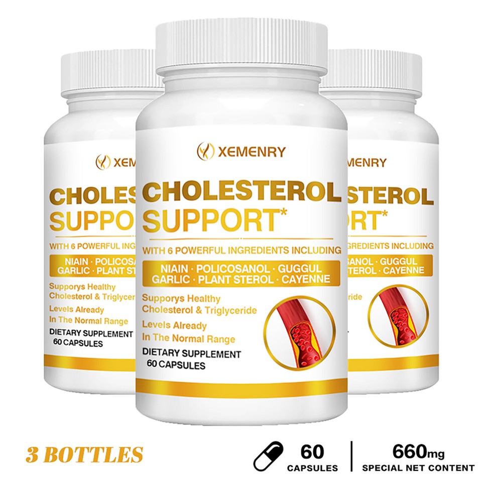 Cholesterol Support - Balance Cholesterol Supplement High Cholesterol ...