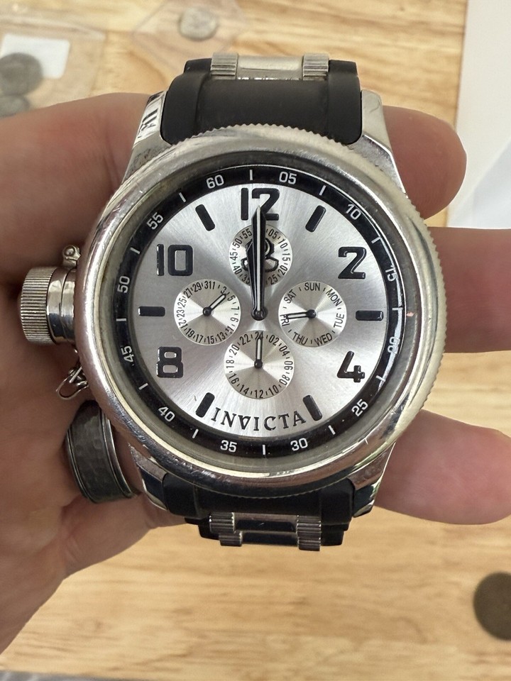 Invicta Russian 1959 Diver Watch - Model# 1800- Broken Band* | eBay