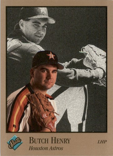 1992 Studio Butch Henry Houston Astros #37 Baseball Card | eBay