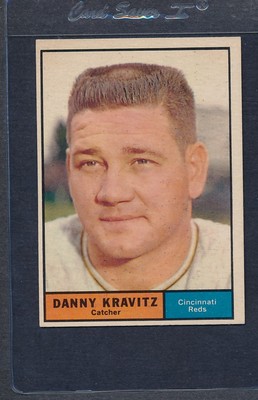 1961 Topps #166 Danny Kravitz Reds EX *1445 | eBay