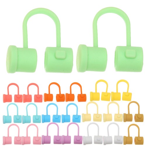 30 Pcs Straw Cap Small Covers Fruit Nurse Tumbler Hole Plug Drinking | eBay