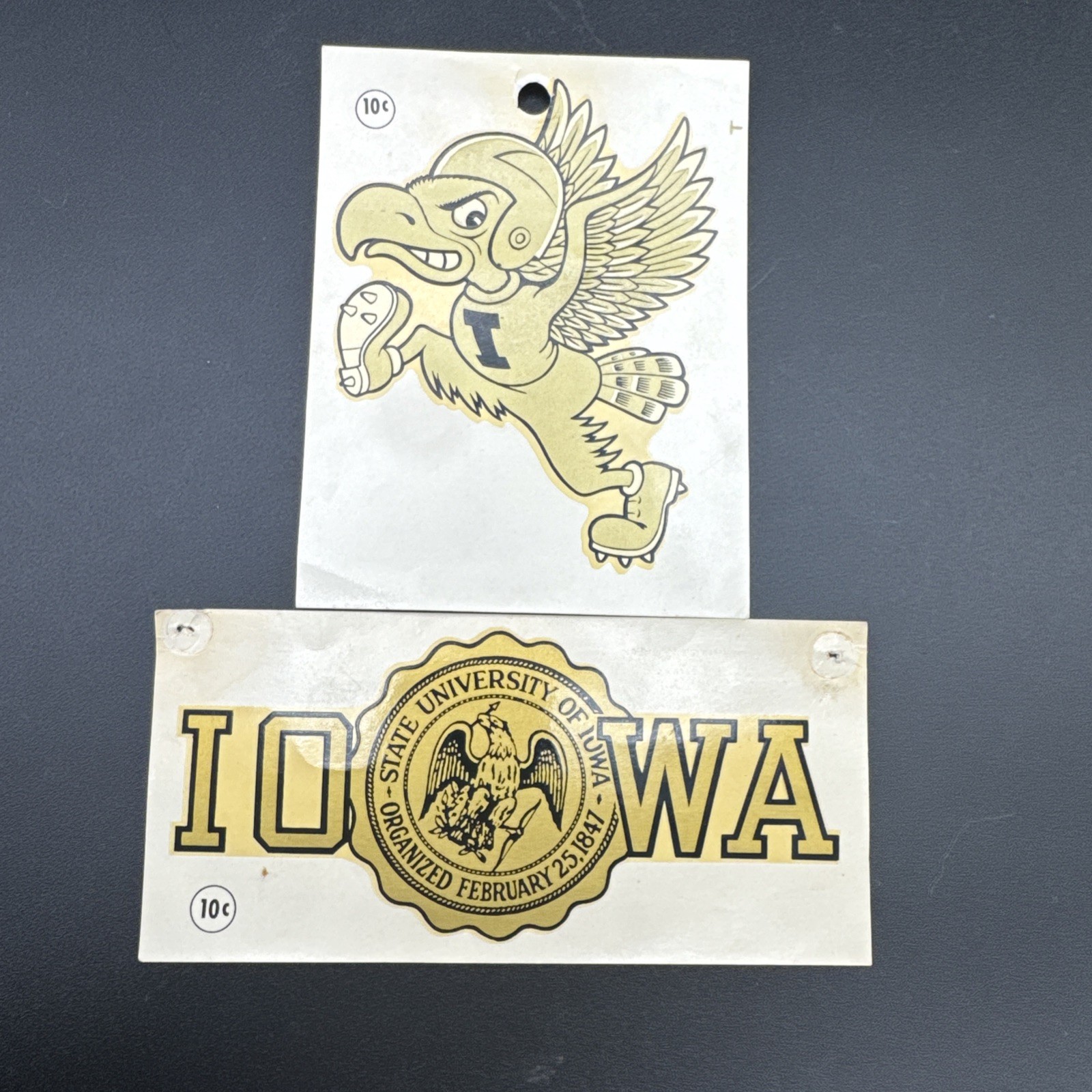 2 Vintage Angelus Decals - University of Iowa - Iowa City, IA | eBay