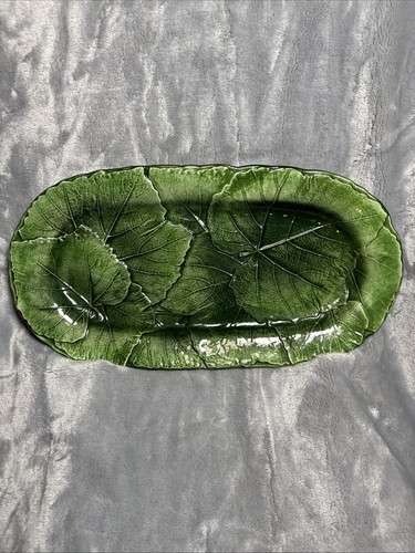 Italian Leaf Ceramic Dish Hand Painted In Italy La Ceramica Nove VI ...